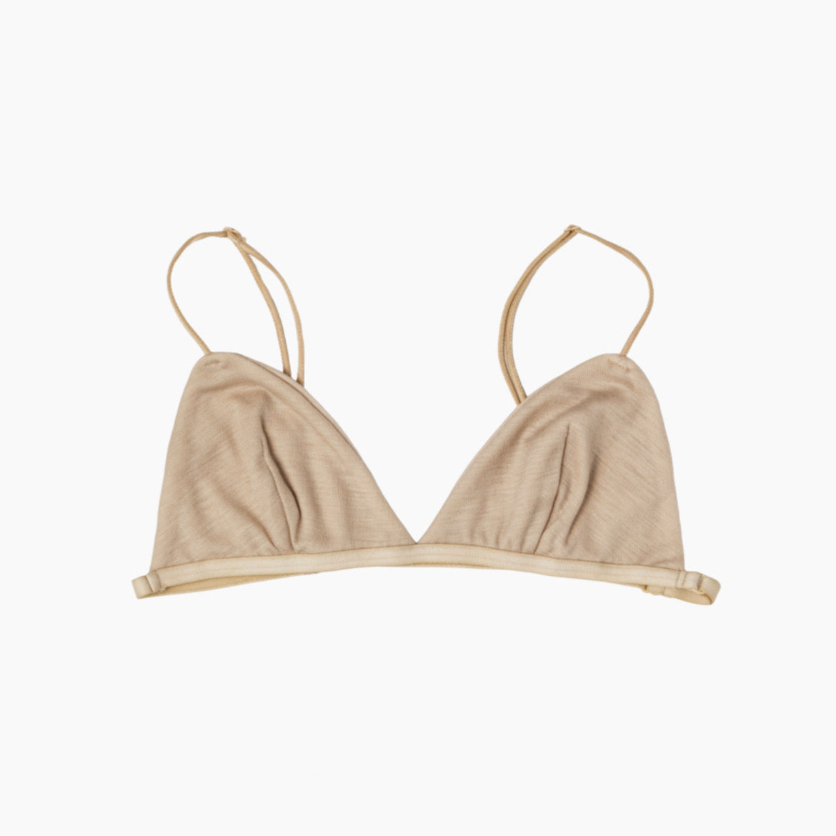 Wool triangle Bra – draw